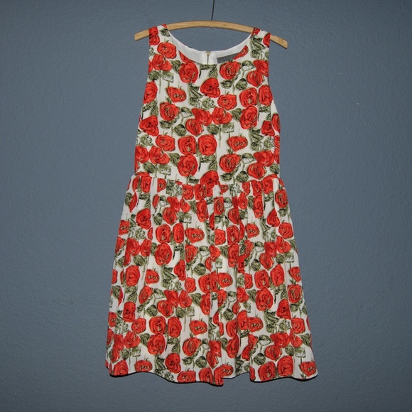 Anthropologie | Dresses | Anthro Sunday In Brooklyn Rose Floral Dress ...